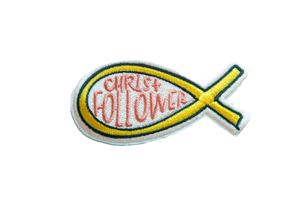 Christ Follower Fish Hat Patch – Naptime Faith & Life Gift Shop